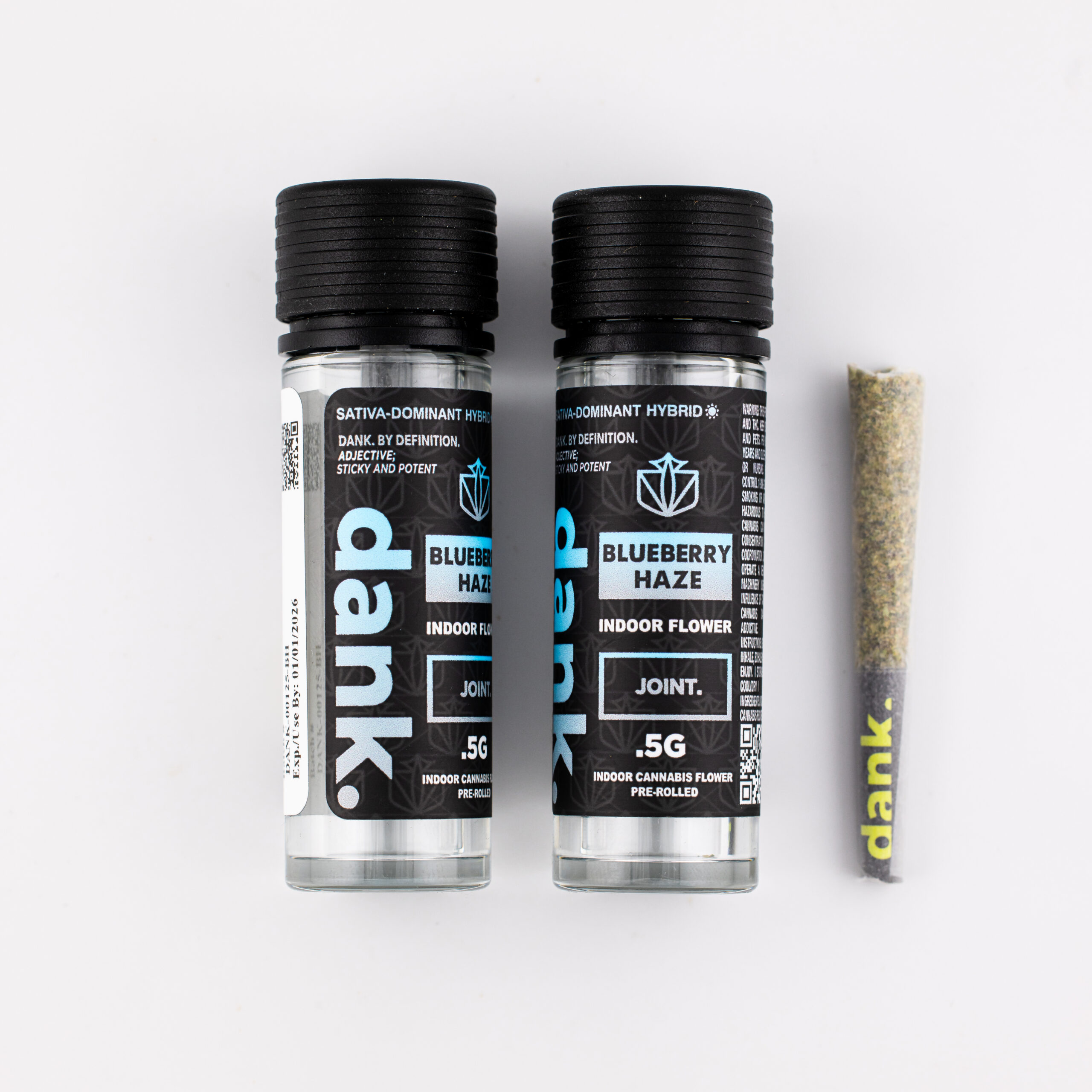 Dank Blueberry Haze Pre-Roll (Hybrid Sativa) 28% {0.5g} - FlynnStoned ...