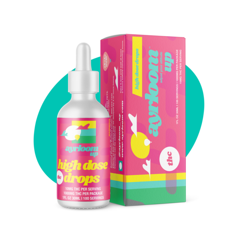 Ayrloom Full Spectrum Drops THC Tincture {1000mg} - FlynnStoned ...