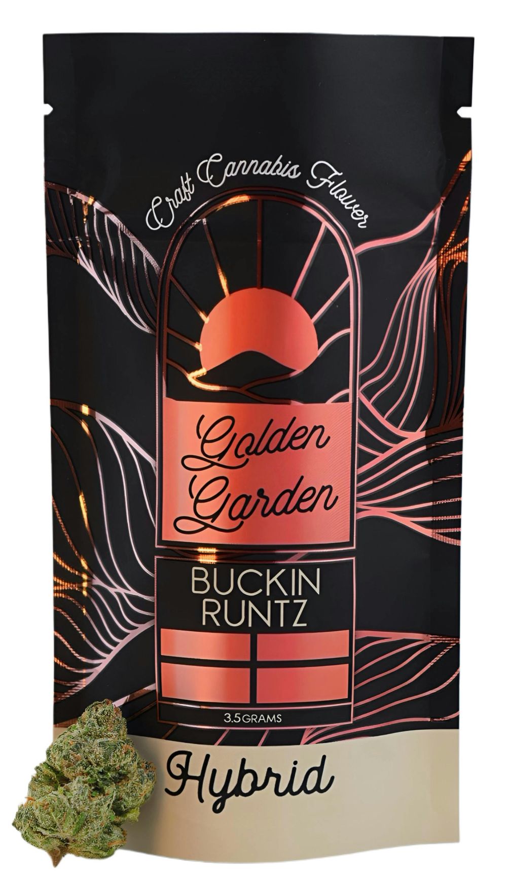 Golden Garden Buckin Runtz Flower (Hybrid) 29.4% {3.5g} - FlynnStoned ...
