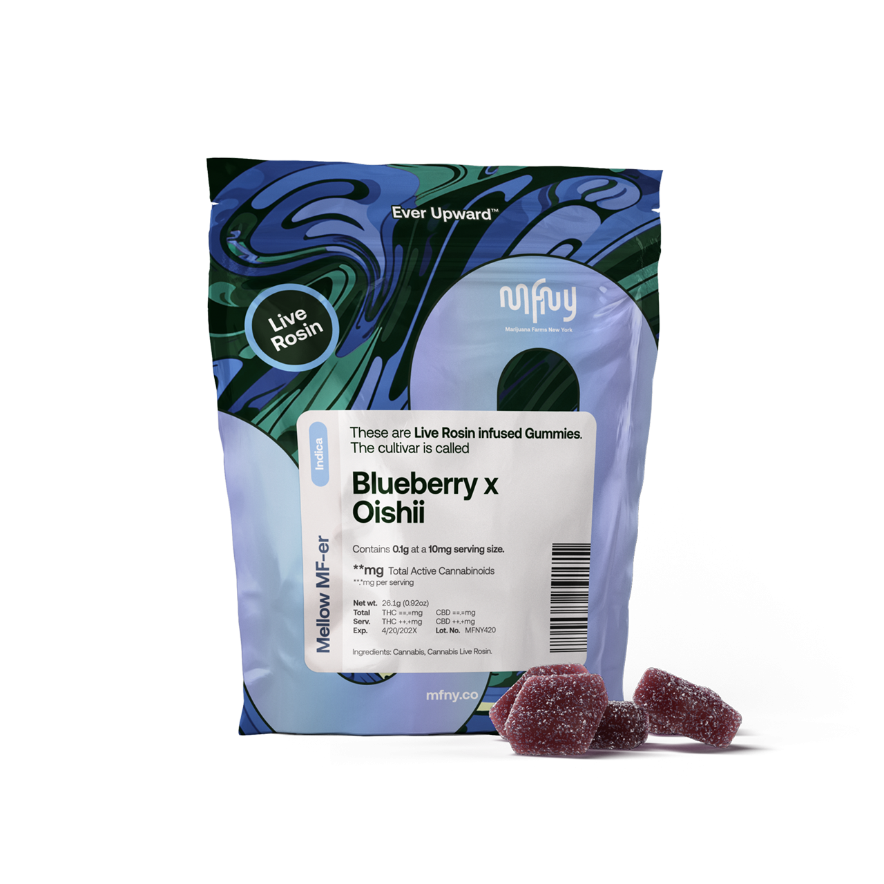 MFNY Gummy (Hybrid) {100mg} – dup - FlynnStoned Cannabis Company