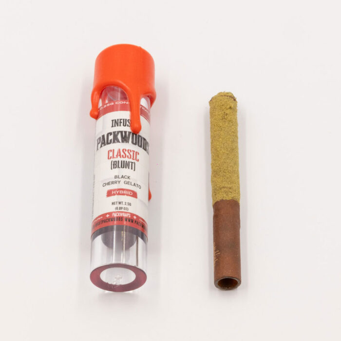 Packwoods Classic Blue Cookies Infused Blunt Pre Roll 1 Pack Indica