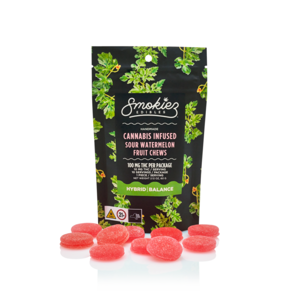 Jams Fast-acting Jellies Sour Strawberry Lemonade Gummies (Hybrid ...